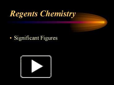 PPT – Regents Chemistry PowerPoint presentation | free to download - id ...
