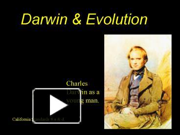PPT – Darwin PowerPoint presentation | free to view - id: 69229-NTc0N