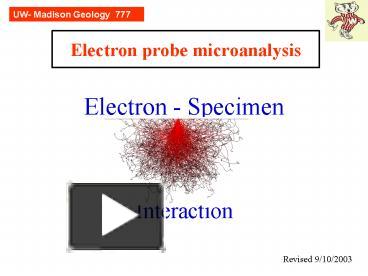 PPT – Electron probe microanalysis PowerPoint presentation | free to download - id: 69476-ZDc1Z