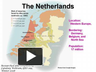 The Netherlands presentation | free to view