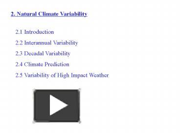 PPT – Lecture 5: The El Nino Southern Oscillation (ENSO) PowerPoint ...