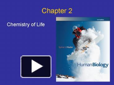 Chemistry of Life presentation | free to view