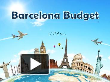 Barcelona Tourist Attractions presentation | free to download