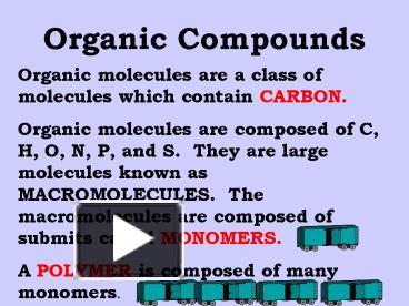 Organic Compounds presentation | free to download