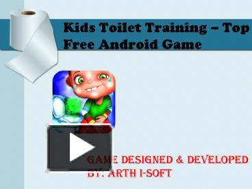 Kids Toilet Training presentation | free to download