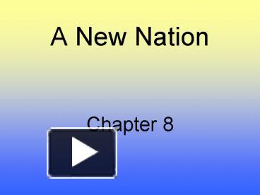 PPT – A New Nation PowerPoint presentation | free to download - id ...