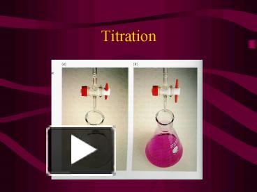 Titration presentation | free to download