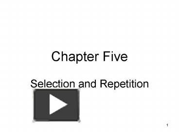 PPT – Chapter Five PowerPoint presentation | free to download - id: 6b53d7-YTI3O