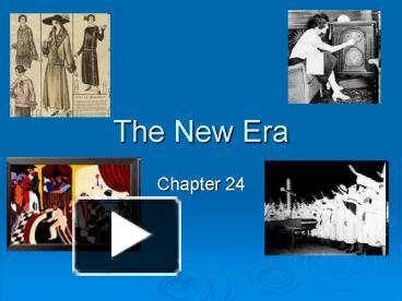 The New Era presentation | free to view