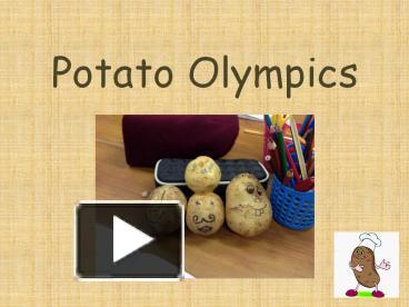 Potato Olympics presentation | free to download