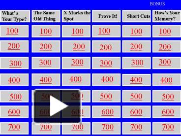 PPT – PowerPoint Presentation - Jeopardy Ch 4 Geometry Review ...