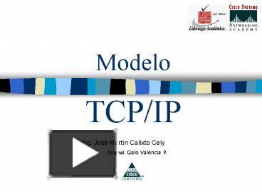 PPT – Modelo TCP/IP PowerPoint presentation | free to download - id ...
