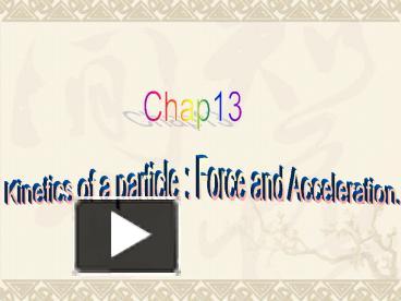 PPT – Chap13 PowerPoint presentation | free to download - id: 6ccb52-OGE3Y