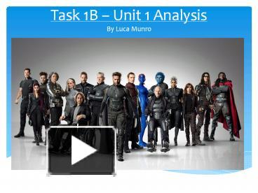 PPT – Task 1B - Incomplete PowerPoint presentation | free to download - id: 6cfd92-MWYzM