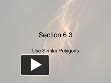 Use Similar Polygons presentation | free to download
