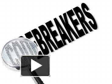 PPT – CODEBREAKERS PowerPoint presentation | free to download - id: 6dfea9-YjA0Y