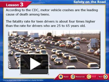Safety on the Road presentation | free to download