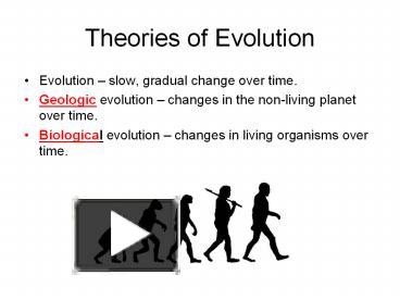 Theories of Evolution presentation | free to download