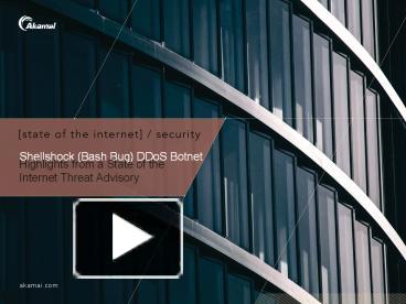 PPT – Shellshock (Bash bug) Vulnerability | DDoS Botnet | Presentation Slideshow PowerPoint ...