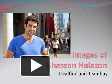 Images of Ghassan Halazon presentation | free to download