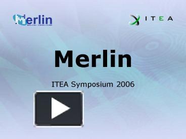 Merlin presentation | free to download