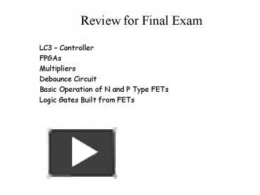 PPT – LC3 PowerPoint presentation | free to view - id: 6f5f46-NDQ0O