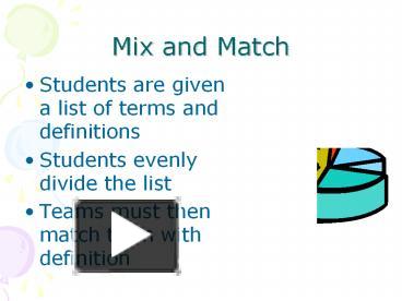 PPT – Mix and Match PowerPoint presentation | free to download - id ...