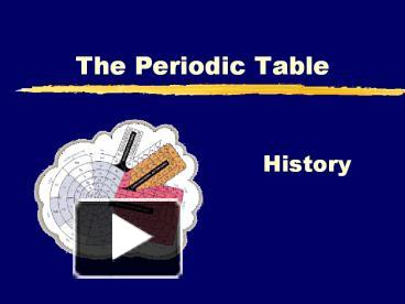 The Periodic Table presentation | free to view
