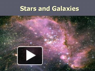 PPT – Stars and Galaxies PowerPoint presentation | free to download ...