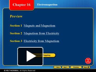 Electromagnetism presentation | free to view