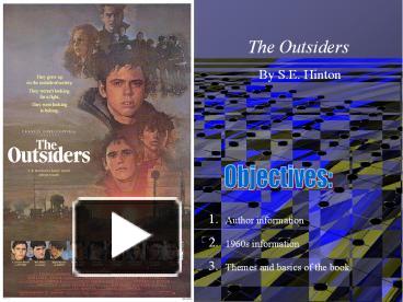 PPT – The Outsiders PowerPoint presentation | free to download - id ...