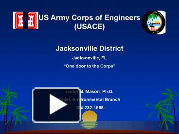PPT – Jax District Presentation PowerPoint presentation | free to view - id: 705d93-MWI0M