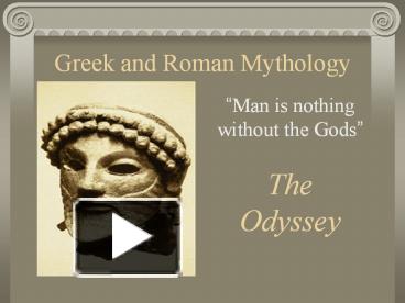 PPT – Greek and Roman Mythology PowerPoint presentation | free to view ...