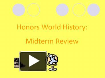 PPT – Honors World History: PowerPoint presentation | free to view - id ...