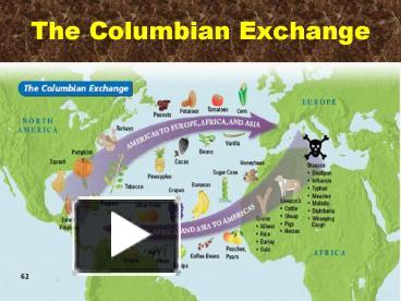 The Columbian Exchange presentation | free to view