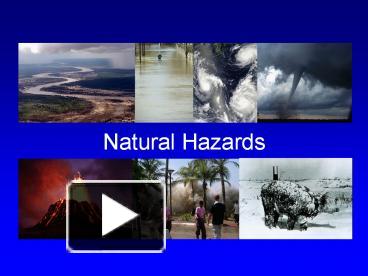 Natural Hazards presentation | free to download
