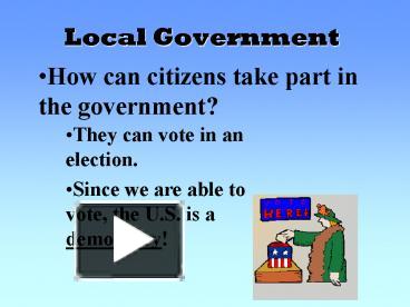 PPT – Local Government PowerPoint presentation | free to download - id ...