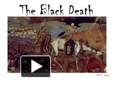 The Black Death presentation | free to view