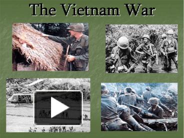 The Vietnam War presentation | free to download