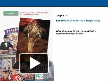 The Roots of American Democracy presentation | free to view
