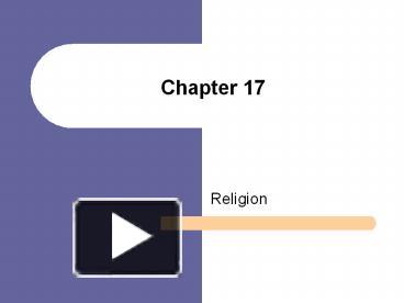 Religion presentation | free to download