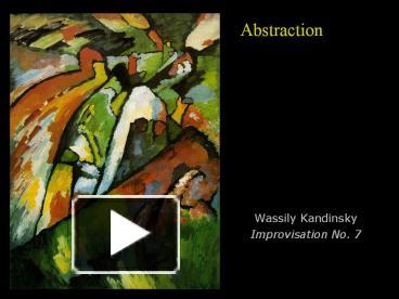 PPT – Wassily Kandinsky PowerPoint presentation | free to view - id ...