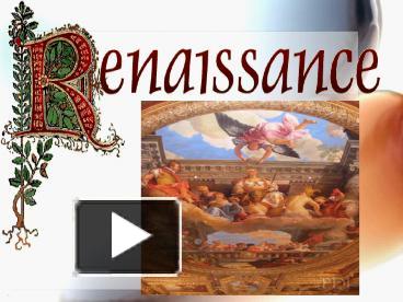 PPT – The Renaissance PowerPoint presentation | free to view - id ...