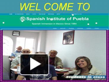 Spanish Program and Lessons presentation | free to download