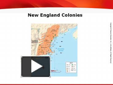 PPT – New England Colonies PowerPoint presentation | free to view - id ...