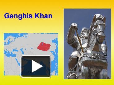 Genghis Khan presentation | free to view