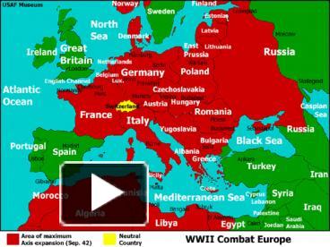 PPT – The European Theatre of WWII PowerPoint presentation | free to ...