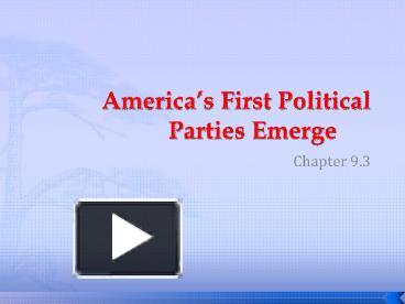 PPT – America PowerPoint presentation | free to download - id: 7658d9-NTU3N