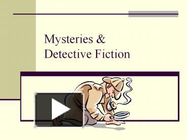 Mysteries presentation | free to view