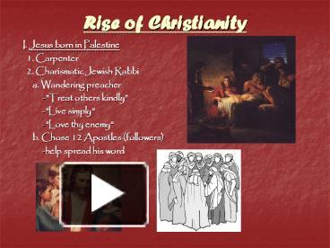 PPT – Rise of Christianity PowerPoint presentation | free to download ...